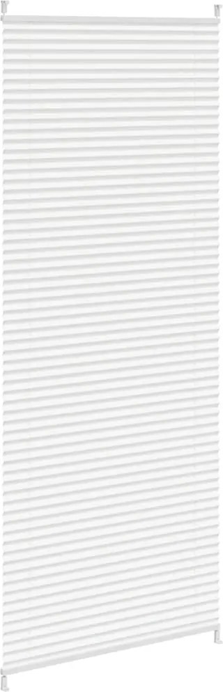 Plisované žaluzie / rolety Plisse 80 x 200 cm - bílé 240604