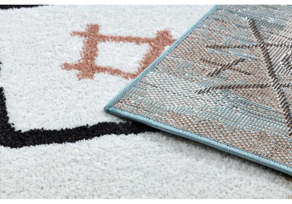 Dětský kusový koberec Skákací panák modrý 180x270cm
