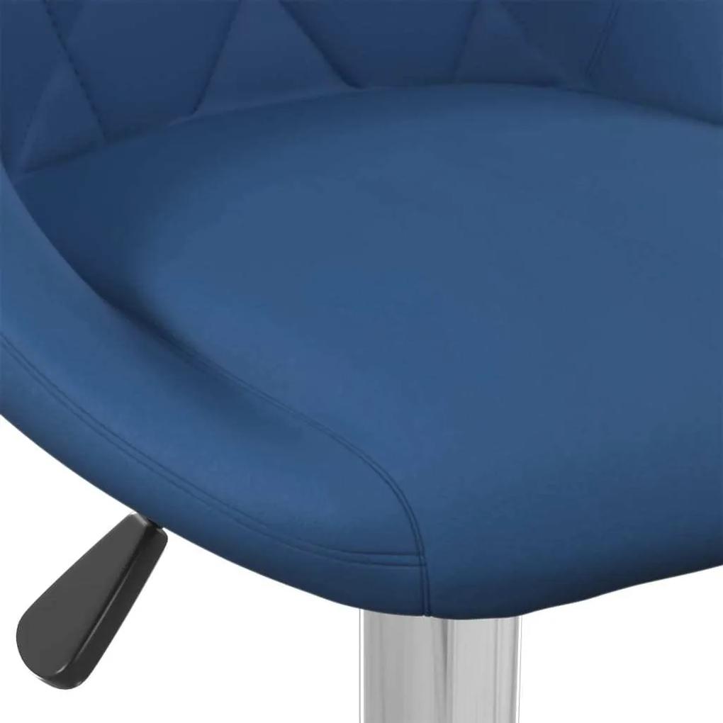 vidaXL Barové stoličky 2 ks samet [335309] Barva: Černá