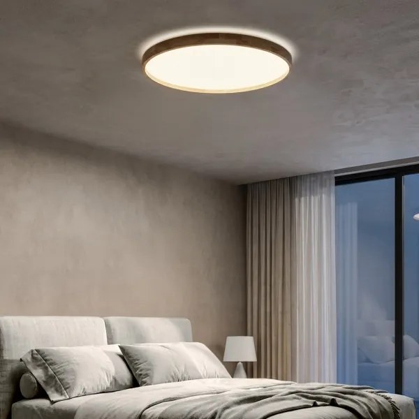 BRILAGI -LED Stmívatelné svítidlo ALSON LED/72W/230V 3000-6500K dub pr. 78 cm+DO