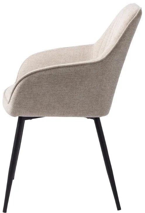 Designová židle Jadwiga písková