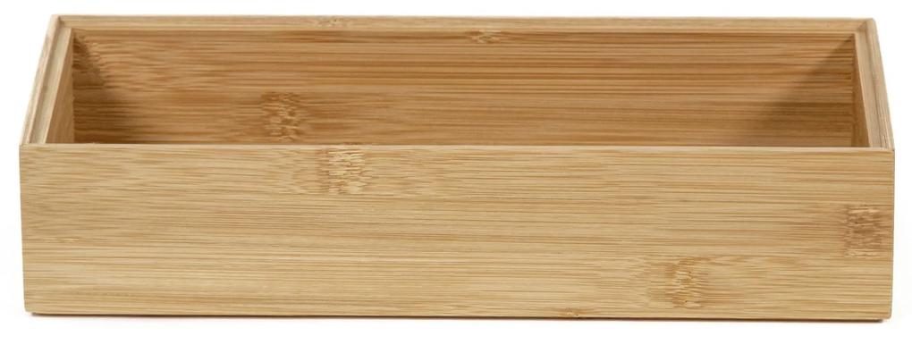 Úložný organizér Compactor Bamboo Box XXL - 30 x 15 x 6,5 cm