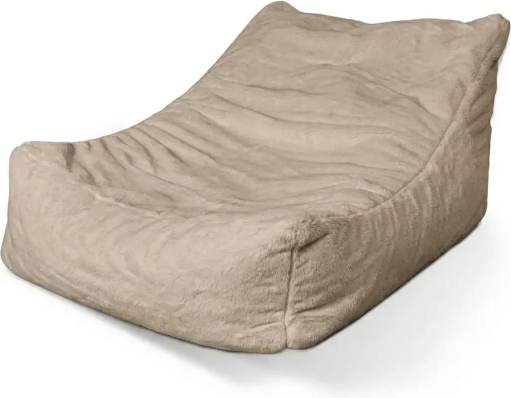 Sablio Sedací vak Lounge SOFTY - Sand  - 120 x 100 x 80 cm