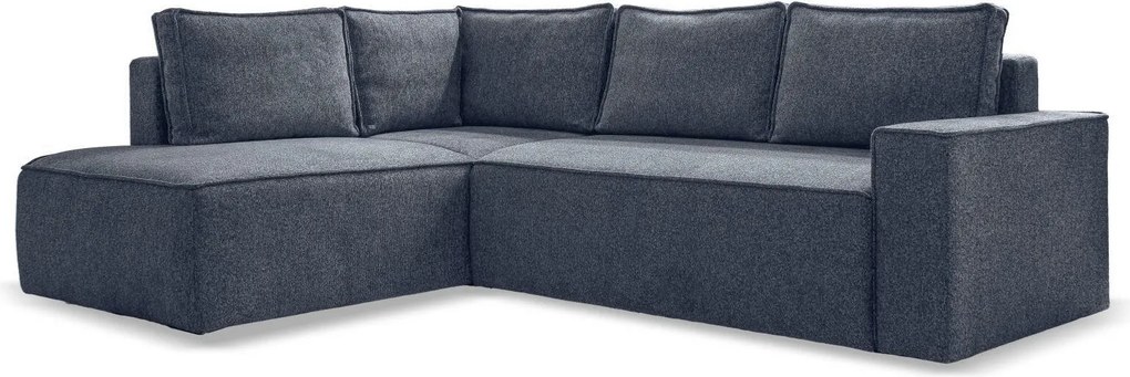 XXXLutz ROHOVÁ SEDAČKA, textil, tmavě modrá MID.YOU - Sedací soupravy - 001454003615