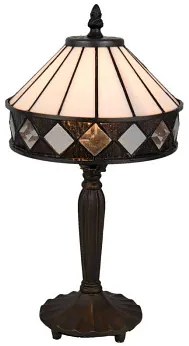 Stolní lampa Tiffany ART DECO Clayre &amp; Eef 5LL-5197