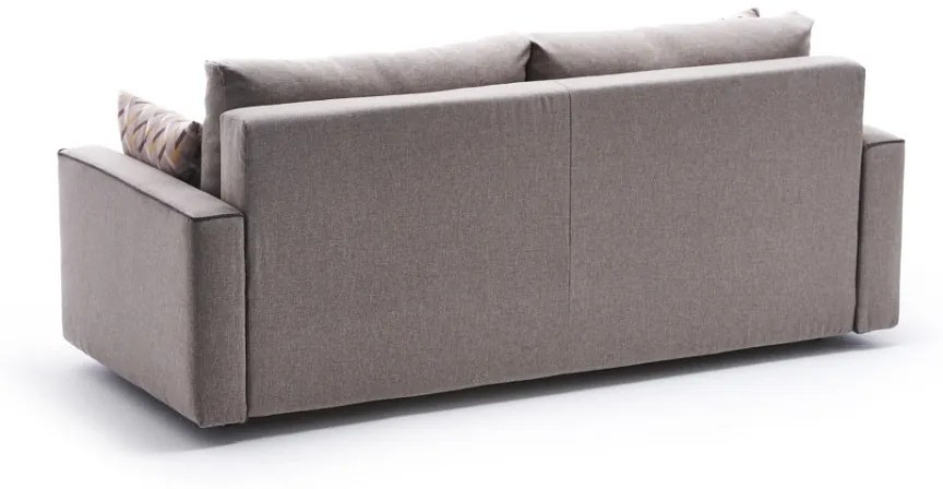 Designová rozkládací sedačka Sanjay 215 cm krémová