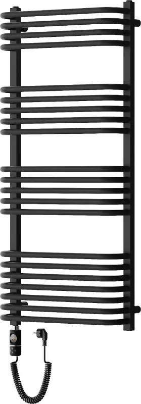 Mexen Apollo, elektrické topné těleso 1210x550 mm + topná tyč 600 W, černá, W117-1210-550-2600-70