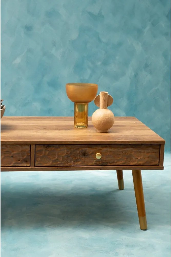 Konferenční stolek v tmavě přírodní barvě 59x110 cm Frida – Premier Housewares