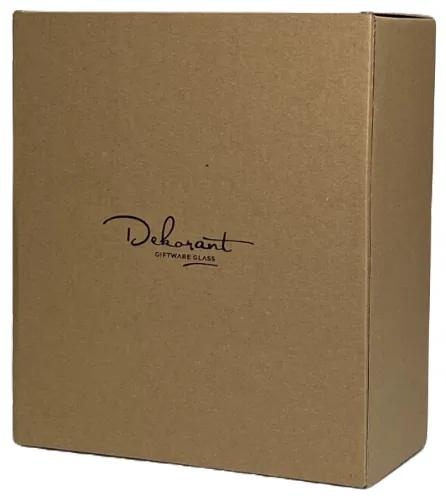 Rottweis Dárková skladací krabice na 2 sklenice na bílé víno hnědý karton