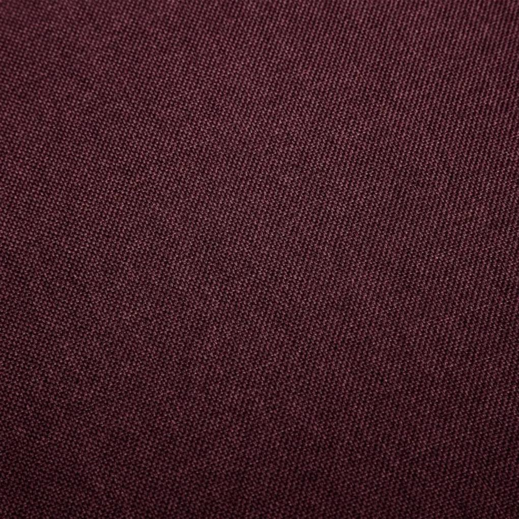 Otočné jídelní židle 2 ks fialové textil,  330461