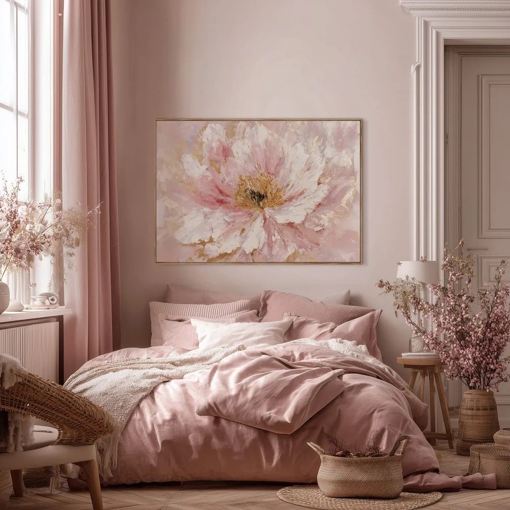 Tištěný obraz s rámem/na plátně 100x70 cm Floral Whispers – Styler