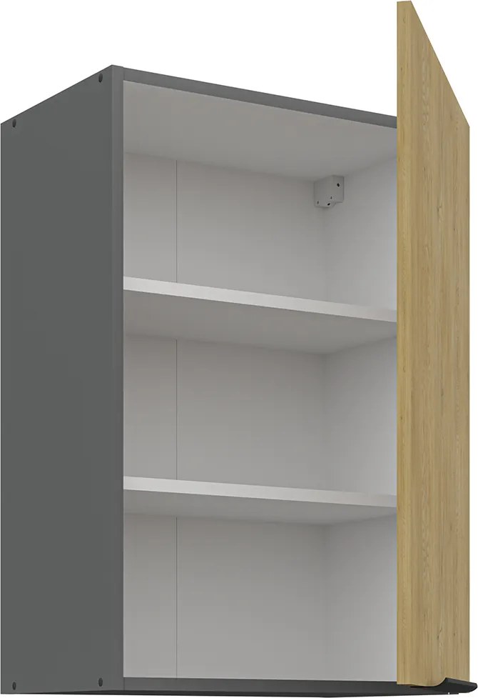 CREMONA ac | horní skříňka 50 G-72 1F policová | 50 cm | antracit/cremona