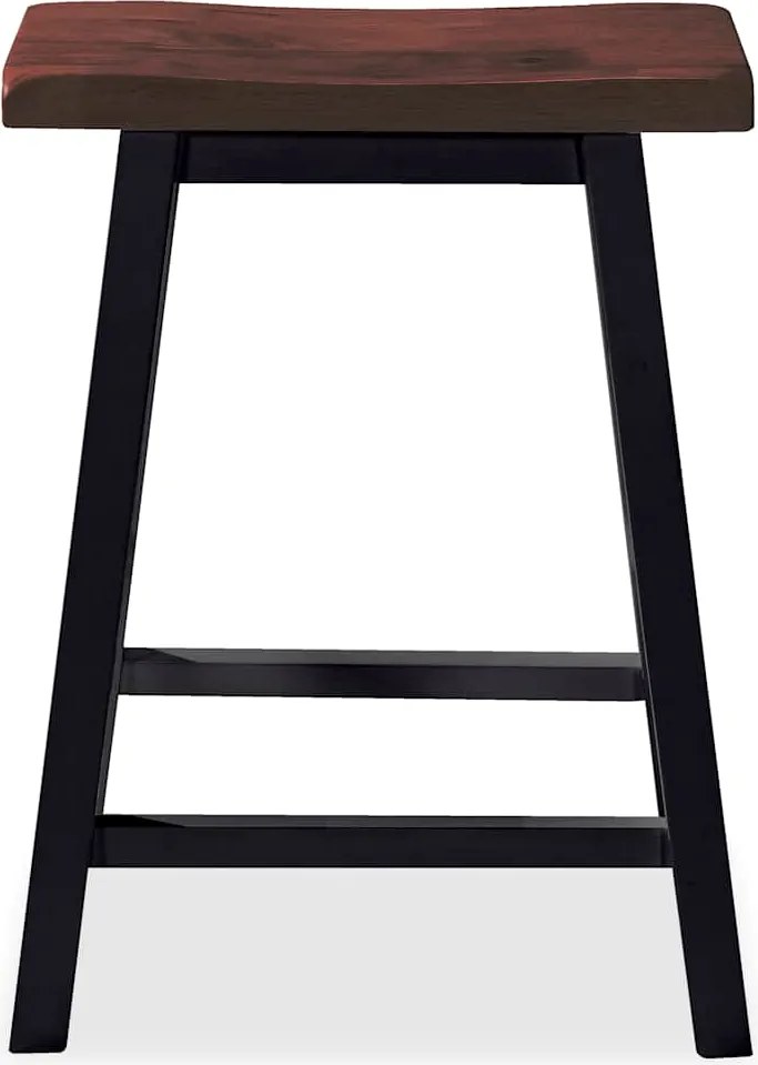 Barový set 3 ks MDF černý 245363
