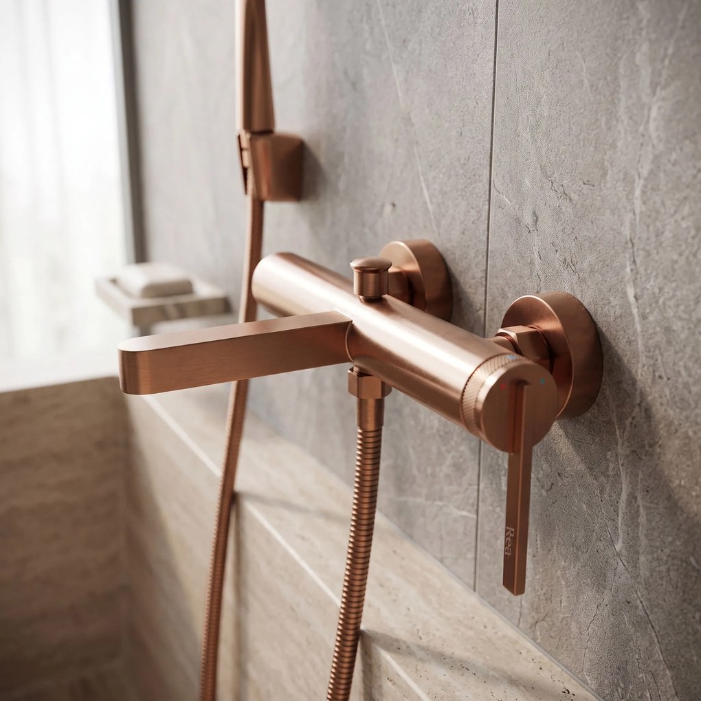 Rea, Koupelnová baterie REA Grace Brush Copper, REA-B2241