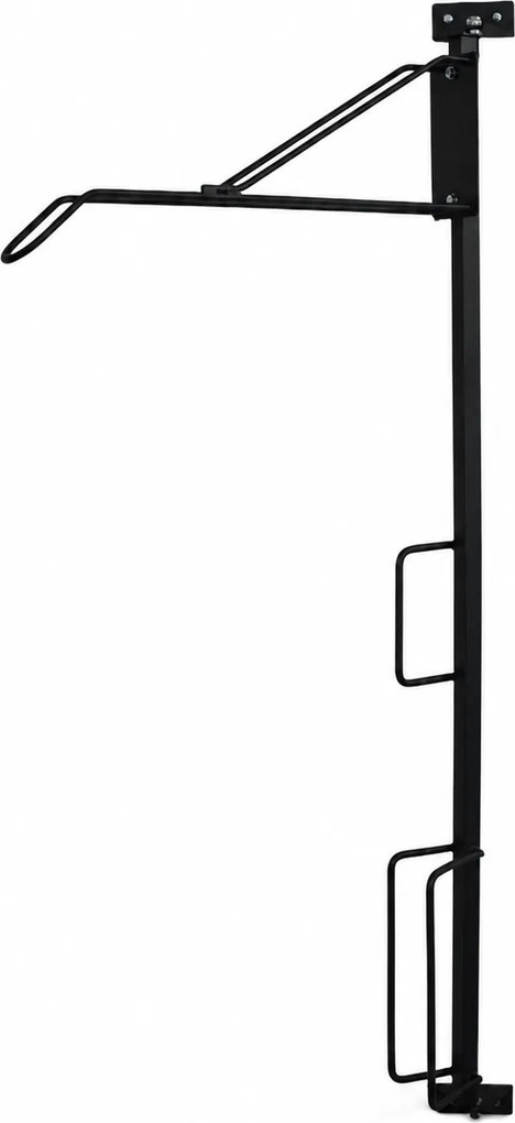 KACERLE KS-750 – nástěnný otočný stojan na kolo do 50 kg Pro šířku pláště kola: do 6 cm (2,4") standardní horská kola, Varianta: s okem k uzamčení