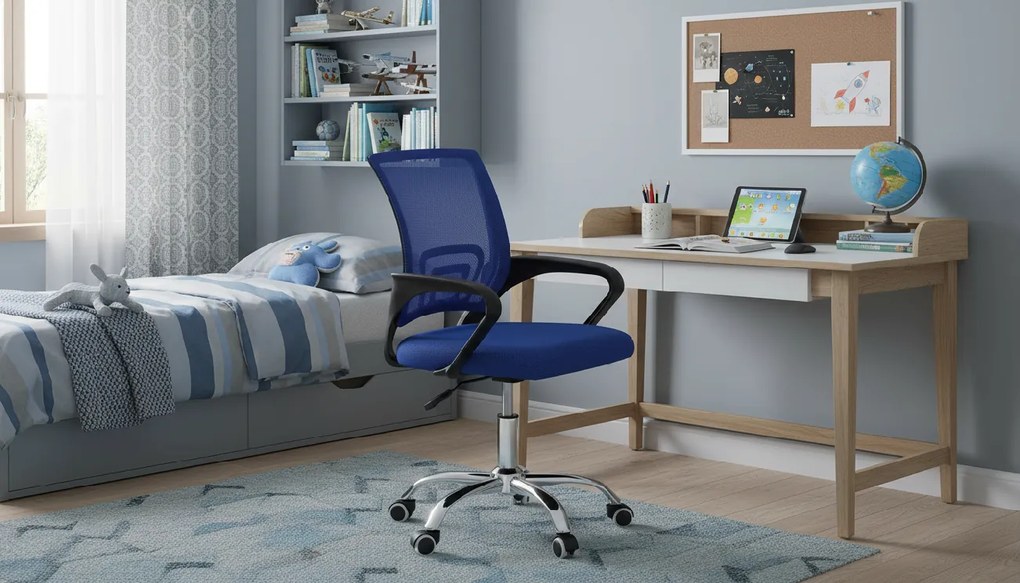 Dětská židle LORDANO - látka, síťovina, více barev Barva: růžová