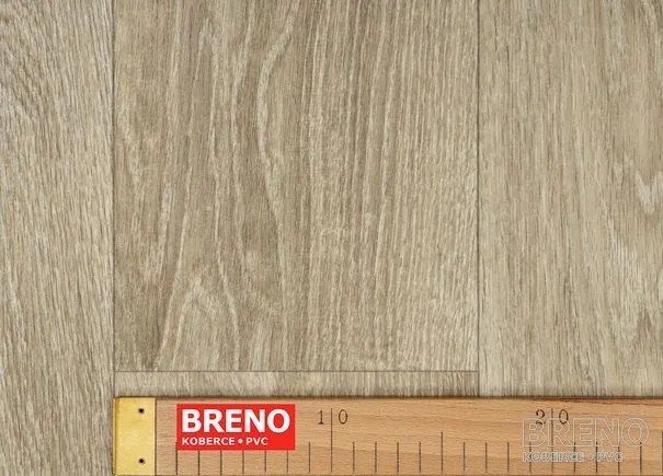 Breno PVC QUINTEX Havanna Oak 699L – jemný pískový dekor dřeva, šíře 500 cm