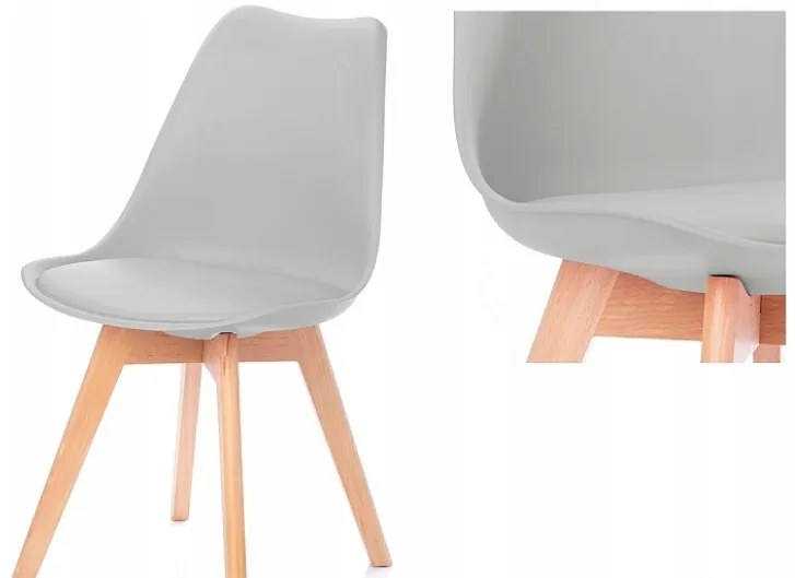 Skandinávská židle 48x39x82cm, více barev Barva: Bílá