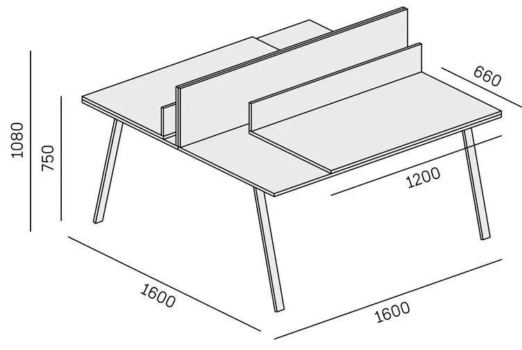 PLAN Kancelářský pracovní stůl DOUBLE LAYERS, posuvná vrchní deska, s přepážkami, bílá / šedá