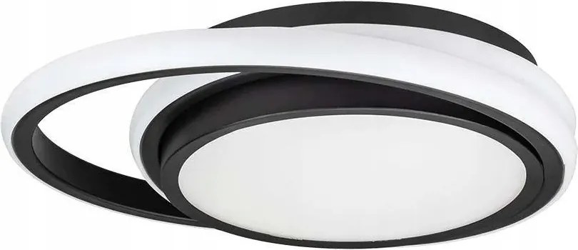 Stropní svítidlo stropní svítidlo Led černá kulatý 30 cm moderní neutrální V-tac