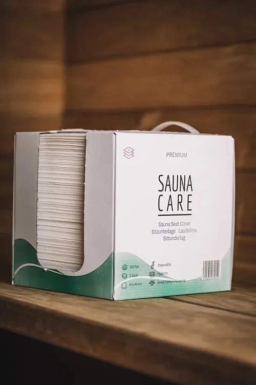 SaunaCare sedací podložky na jedno použití 120 kusů