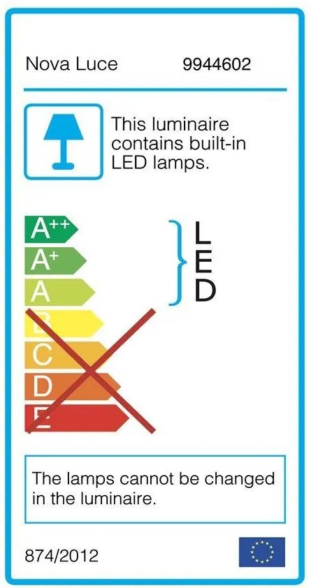 NV 9944602 Venkovní stropní svítidlo OLIVER bílý hliník akrylový difuzor LED 20W 3000K 100-240V 92st. IP65 - NOVA LUCE