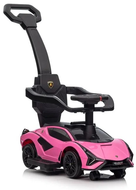 Odrážedlo Lamborghini Sian růžové