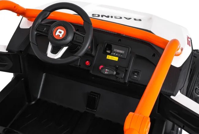 Elektrické autíčko RACING Road 2000 bílé