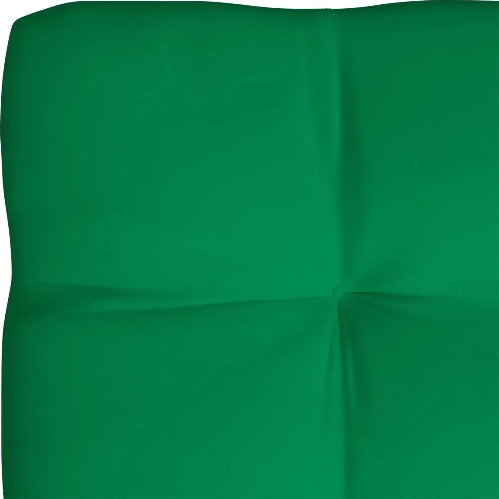 vidaXL Podušky na pohovku z palet 7 ks [314593] Barva: Zelená