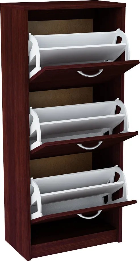 Botník JULIUS 3K wenge (50 x 116) cm
