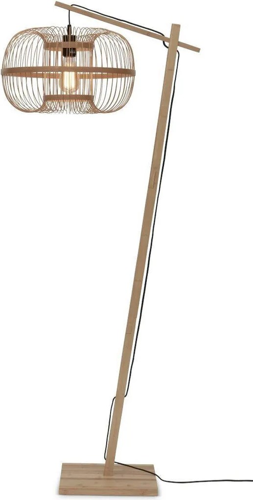 XXXLutz STOJACÍ LAMPA, 150/38/55 cm Good & Mojo - Online Only svítidla - 004315005107