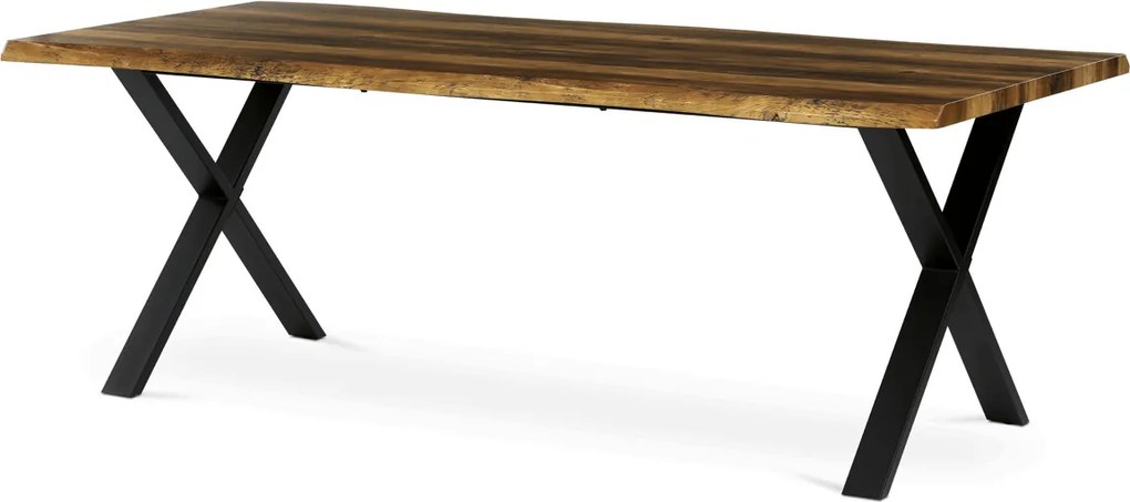 Autronic Jídelní stůl HT-F4321 210x100 cm Odstín: Staré dřevo