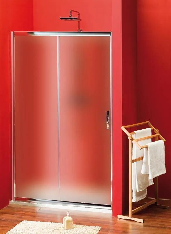 Sprchové dveře dvoudílné posuvné - sklo Brick (SG3261) Gelco