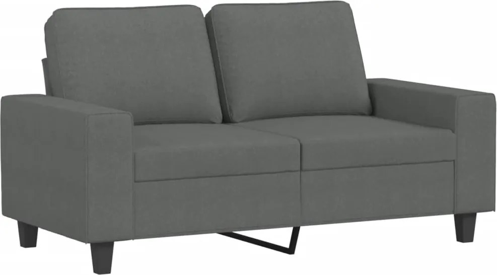 3dílná sedací souprava tmavě šedá textil 3201907