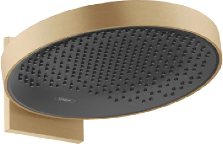 Hansgrohe Rainfinity, hlavová sprcha 360 1jet s připojením na zeď, kartáčovaný bronz, HAN-26230140