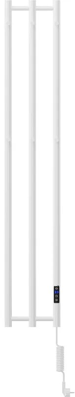 Mexen Pino, elektrické topné těleso s věšáky na ručníky 1405x242 mm, 200 W, bílá, W301-1405-242-00-20