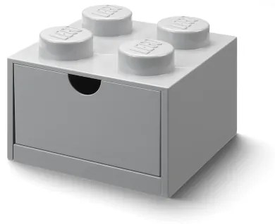 Stolní úložní box se zásuvkou Storage Box Drawer 4 | šedá