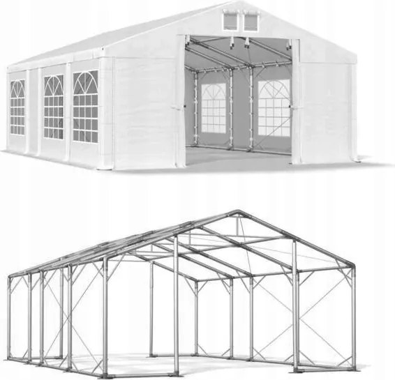 Stan Obchodní pavilon 4x7 m svatební Das 580 P