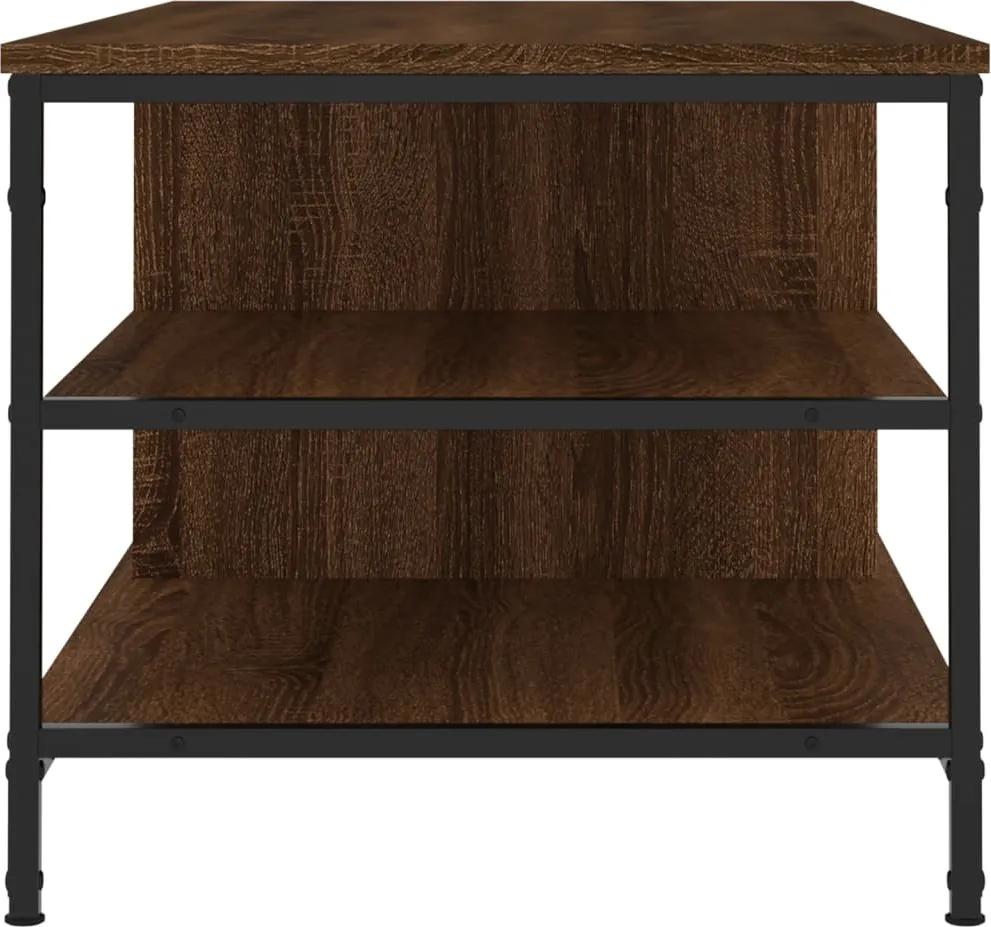 vidaXL Konferenční stolek 100x50x45 cm kompozitní dřevo [835308] Barva: kouřový dub