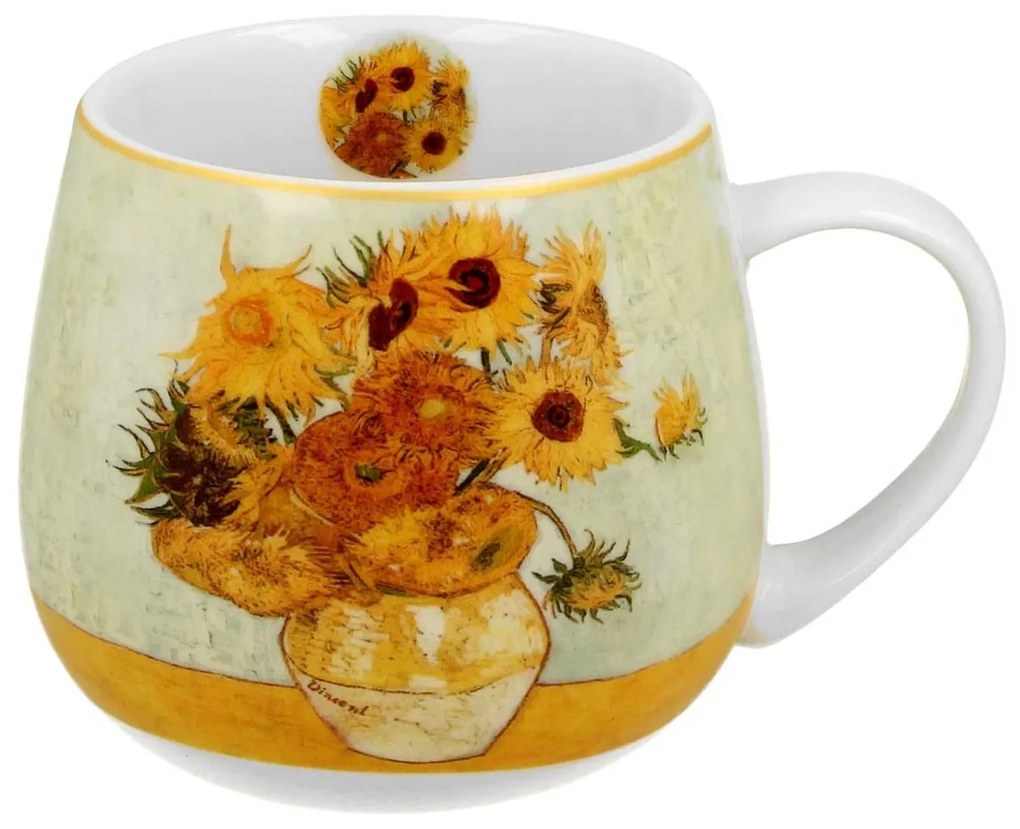 Porcelánový hrnek Van Gogh Sunflowers 430 ml