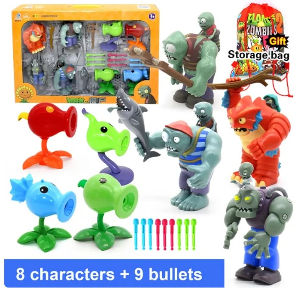 Silikonové figurky ze hry Plants vs Zombies 2 Varianta: C