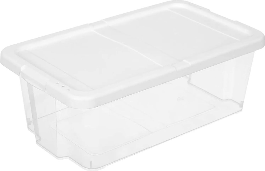Úložný box na boty, 12 kusů, plastová krabice na boty