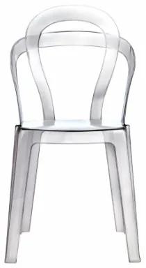 Scab Plastová židle TITÍ Barva plastu Scab Transparentní čirá 2330