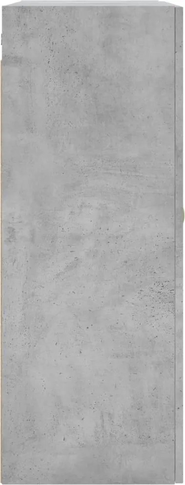 Nástěnné skříňky 2 ks betonově šedé 69,5 x 34 x 90 cm 3195607