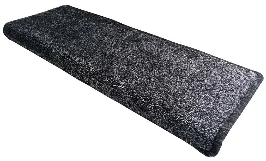 Vopi Nášlap na schody Apollo soft, obdélník,  antracit, 24 x 80 cm, sada 5 ks