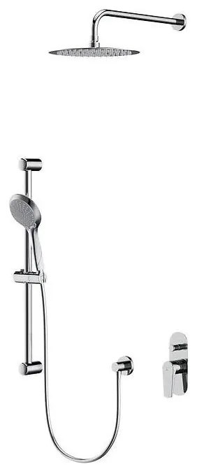 Cersanit S952-011 - Sprchová sada s podomítkovou baterií MODUO lesklý chrom S952-011