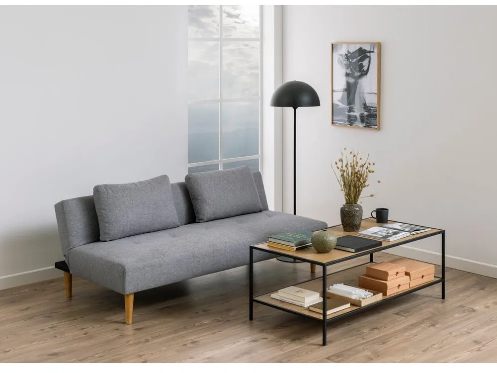Šedá polohovací/rozkládací pohovka 180 cm Matylda – Bonami Essentials
