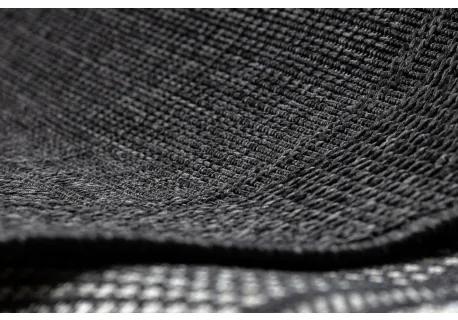 koberec TIMO 5000 SISAL venkovní rám černý velikost 200x290 cm | krásné koberce cz