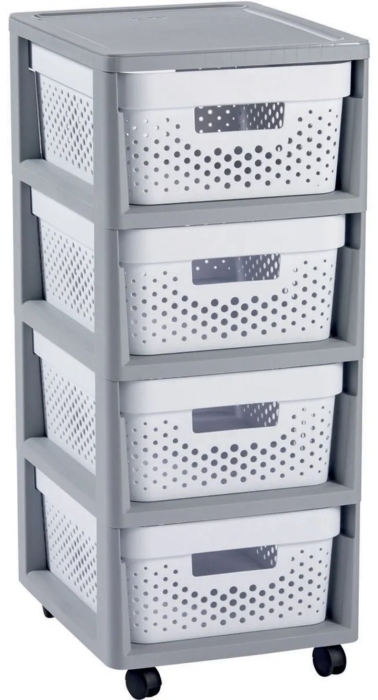 Curver Šuplíky INFINITY 4x11L děrované