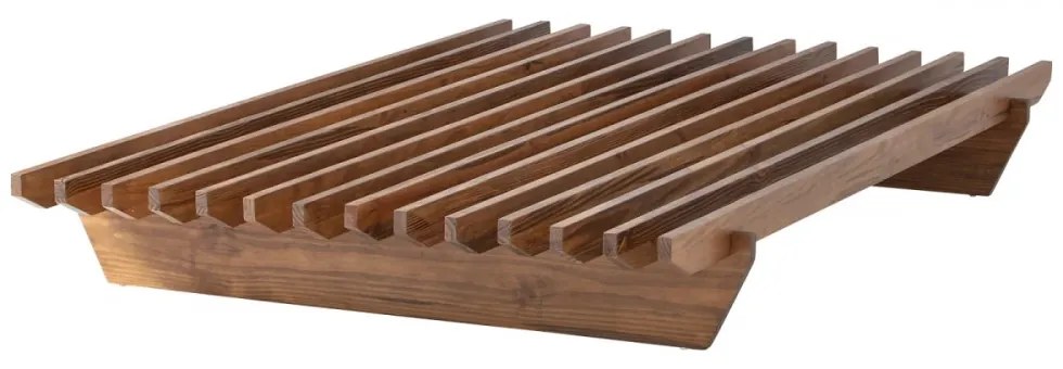 furniture-nabytek.cz - Masivní postel Monako z akácie, lakovaná, hnědá – 140x200 cm